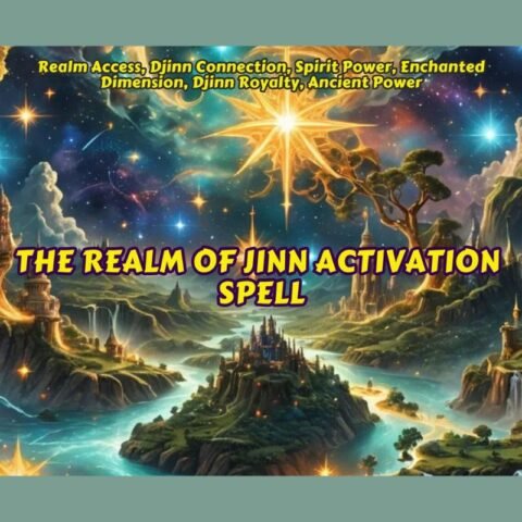 The Realm Of Jinn Activation Spell - Powerful Magic Djinn Spells